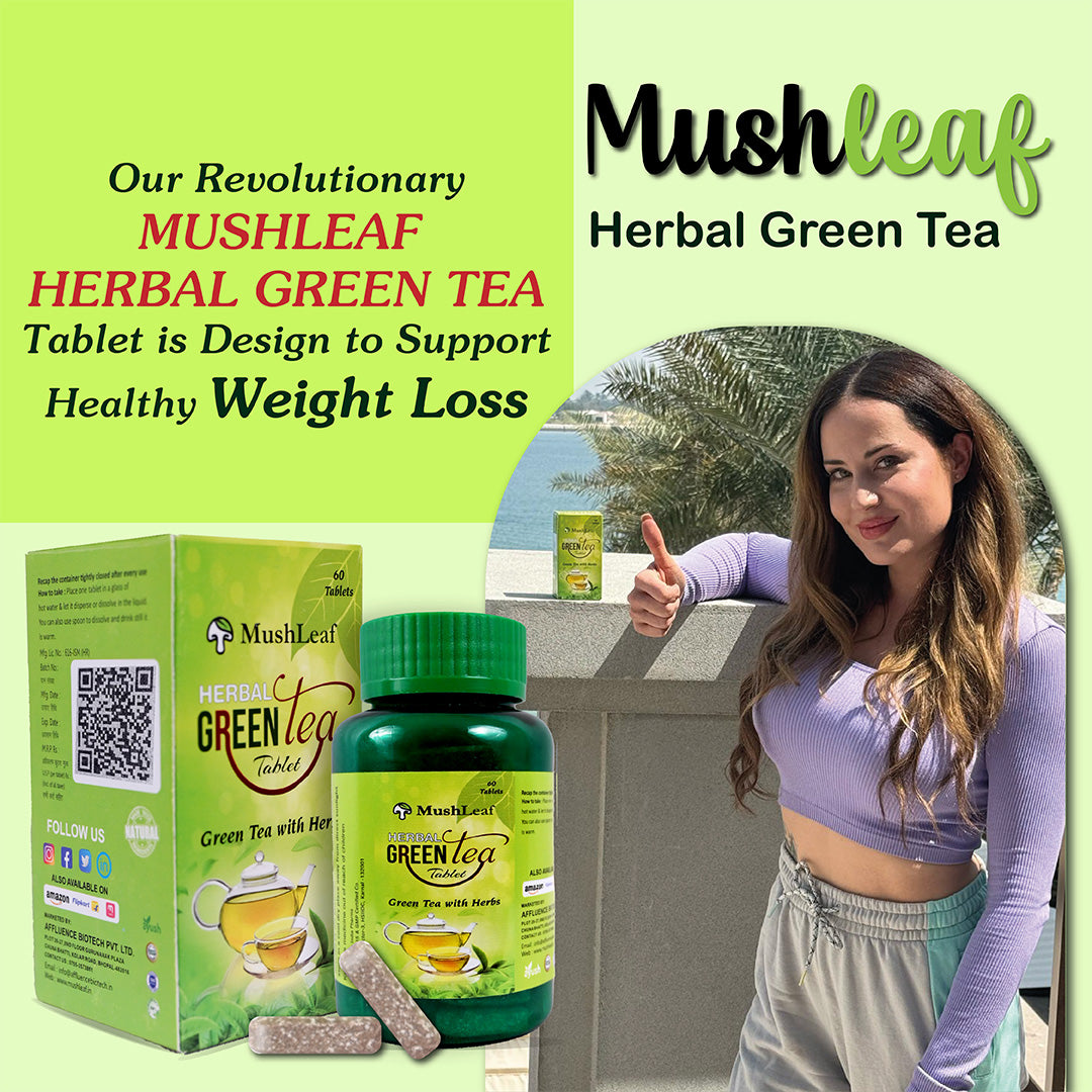 Herbal Green Tea Tablet – Mush Leaf